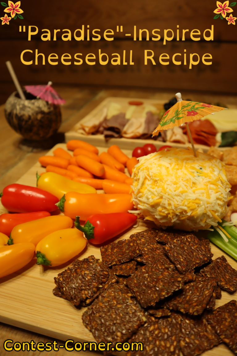 "Paradise" Inspired Cheese Ball Recipe - Contest Corner