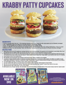 Krabby Patty Cupcakes Recipe - Contest Corner